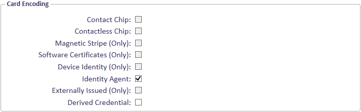 Setting up the Identity Agent credential profiles