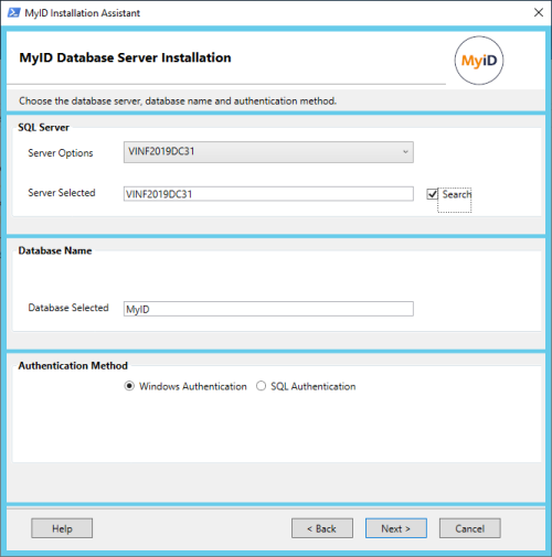 Configuring the databases
