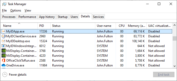 Troubleshooting MyID Client Service connection issues