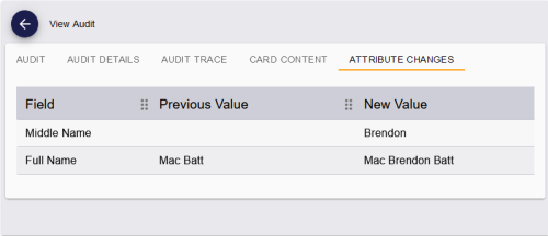 Viewing audit details