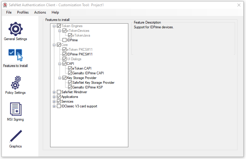 Installation and configuration for Thales authentication devices