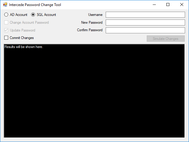 Working with SQL accounts