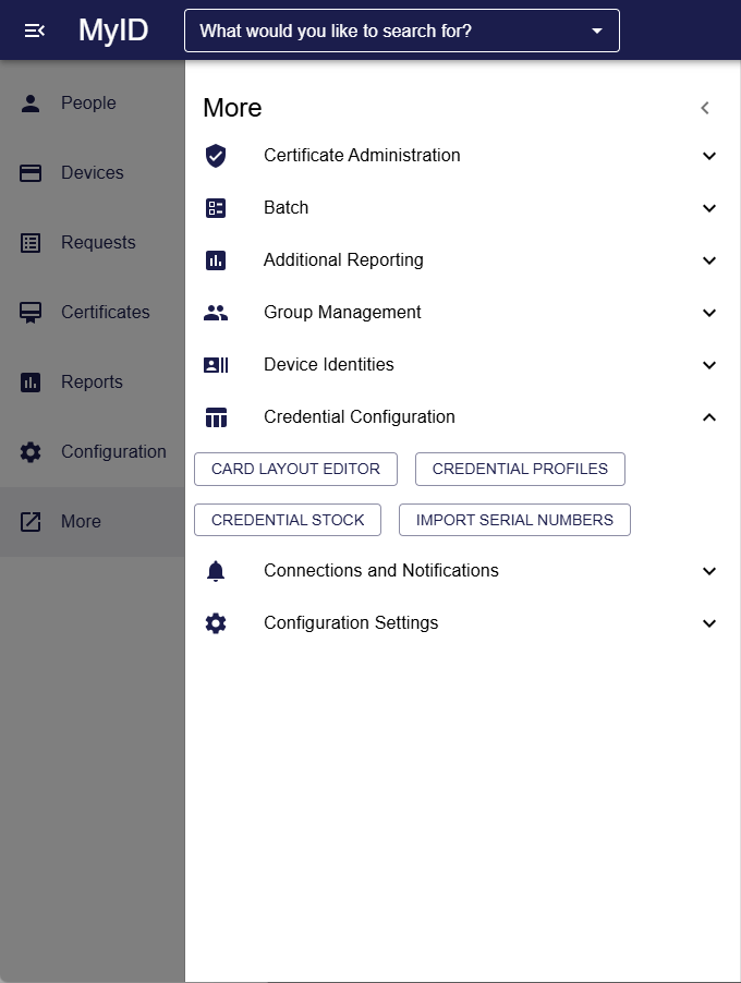 Launching administrative workflows
